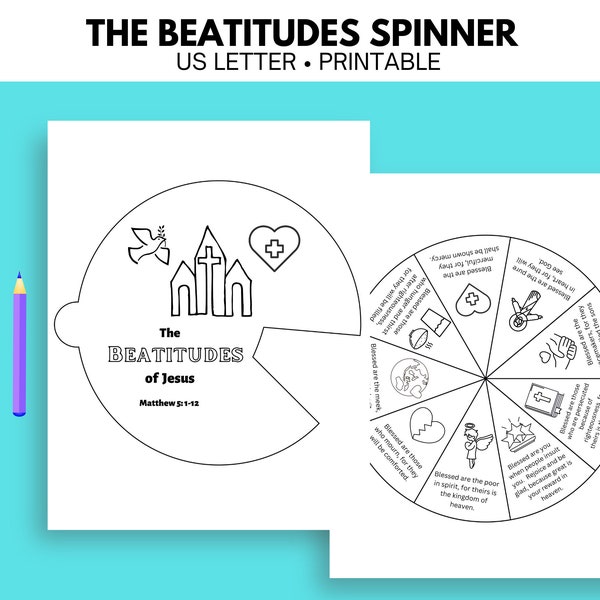 Beatitudes Craft - Etsy