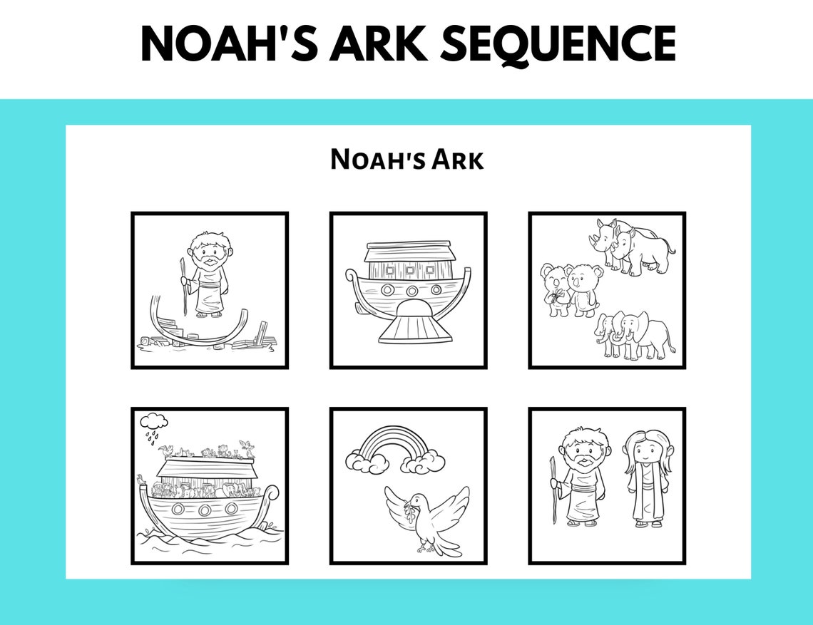 Noah's Ark Craft, Noah's Ark Bible Story, Sunday School Craft, Vacation ...