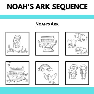 Noah's Ark Craft, Noah's Ark Bible Story, Sunday School Craft, Vacation ...