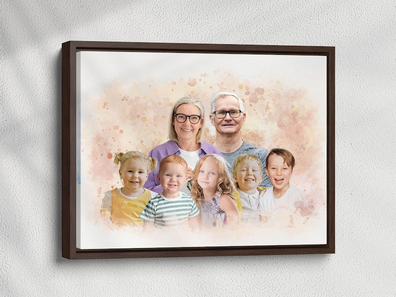 Combine Merge Multiple Pictures Together, Customized Family Portrait ...