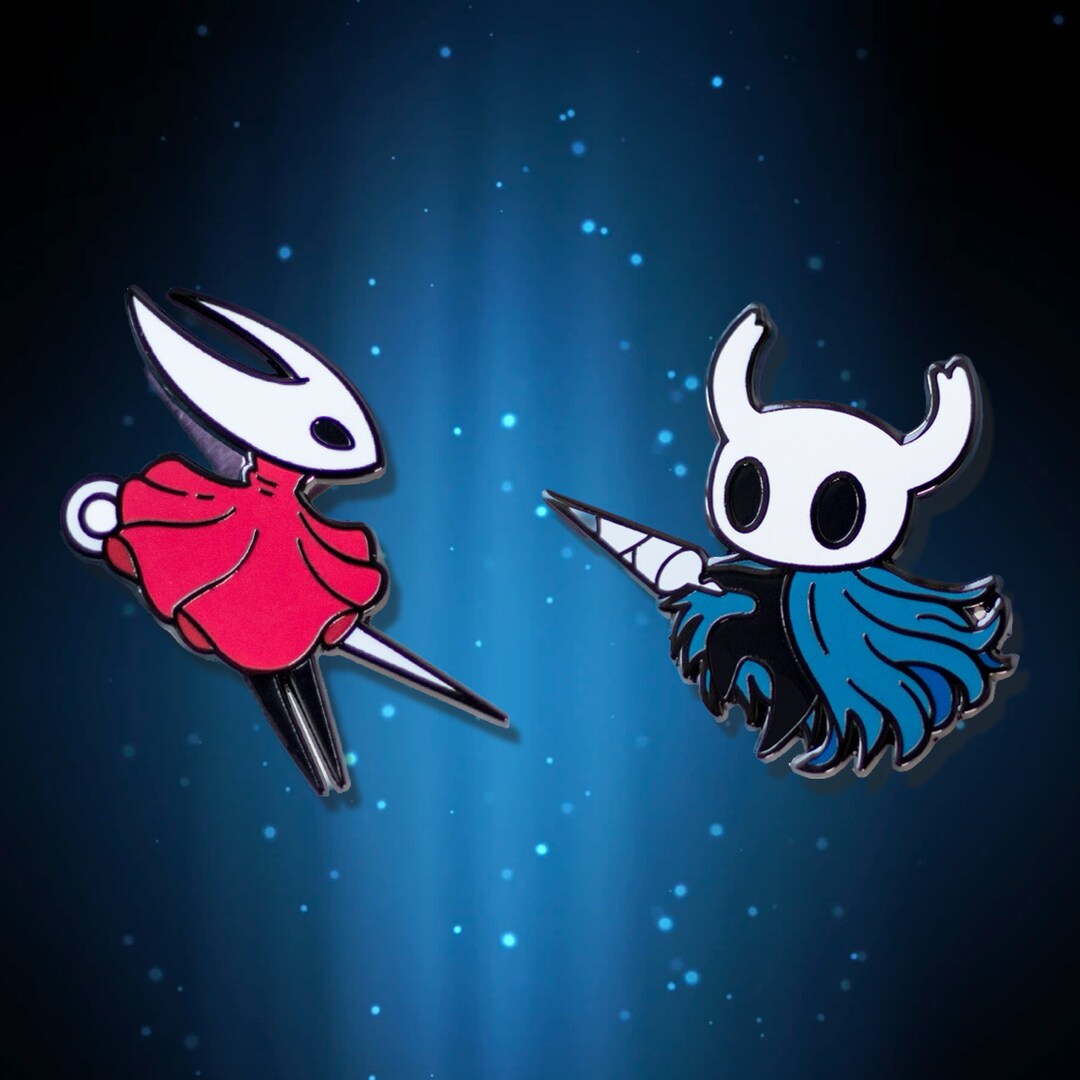 Hollow Knight Hard Metal Enamel Pin Badge Hornet Pin Video - Etsy