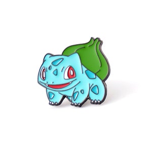 Bulbasaur Gengar Charmander Hard Metal Enamel Pin Badge - Etsy
