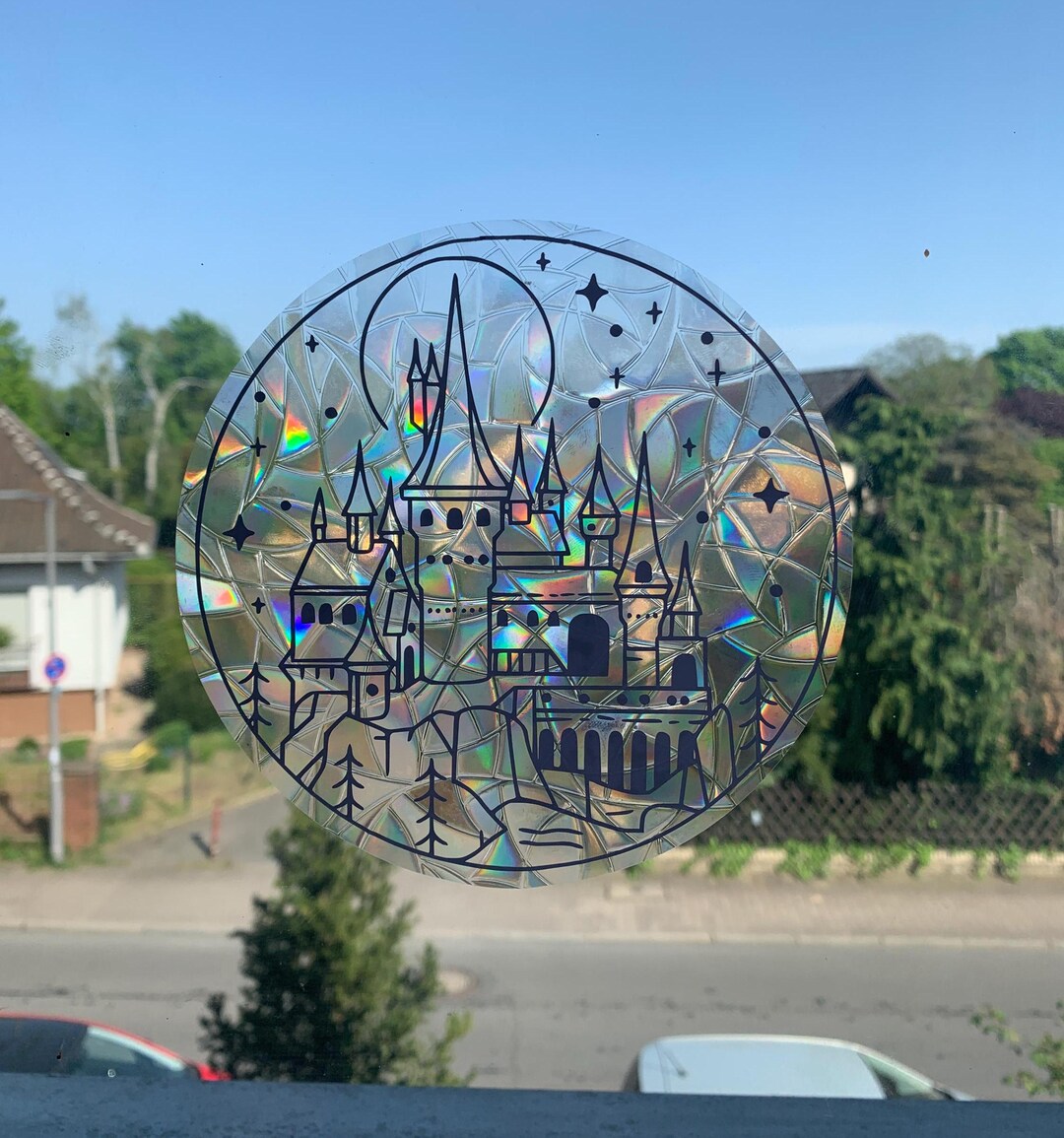 Suncatcher Stickers Hogwarts/harry Potter/window Decoration/sunbreaker ...