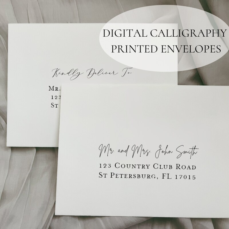 Envelope Printing - Etsy