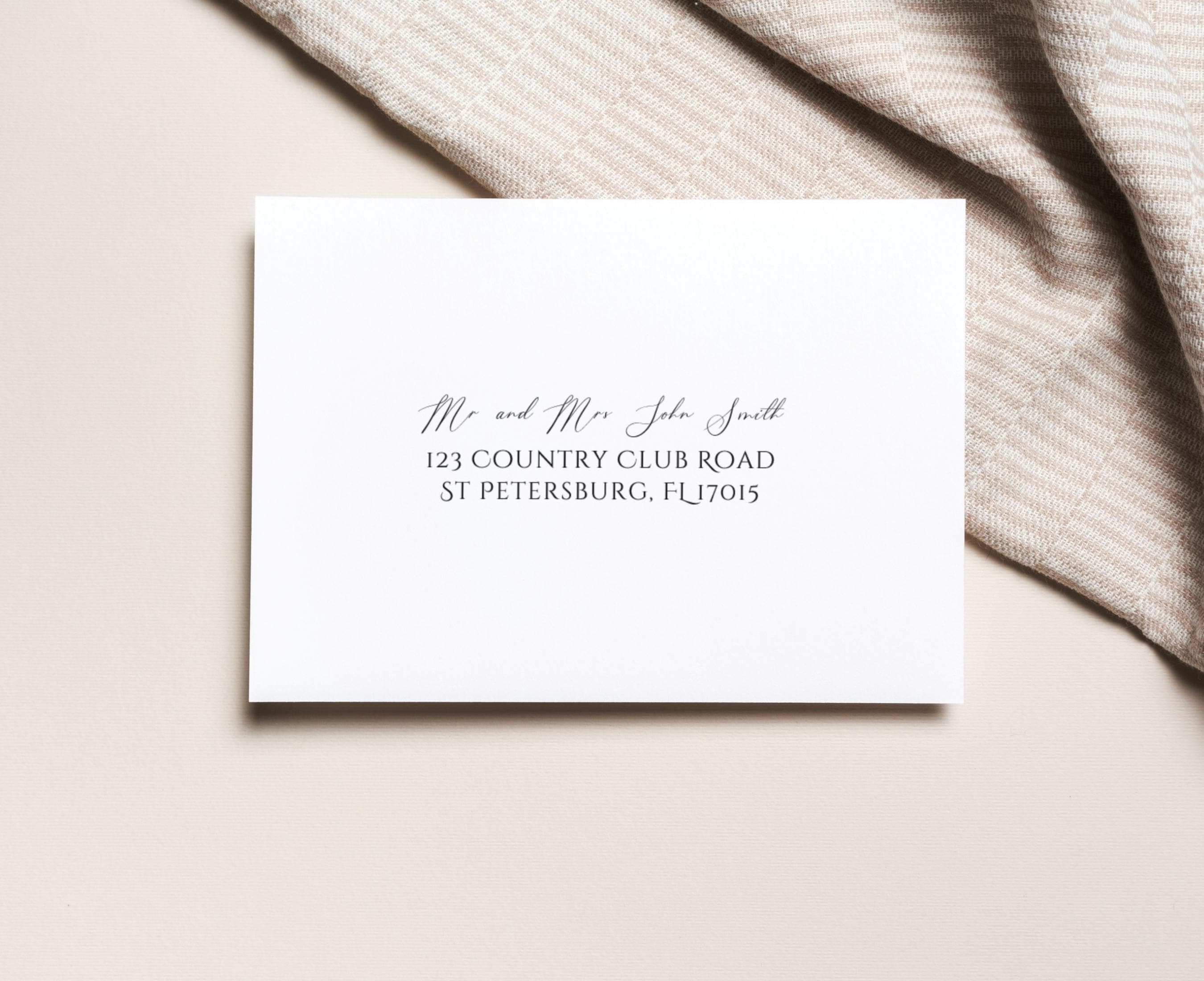 Envelope Address Printing, Wedding Address Envelopes, Envelope ...