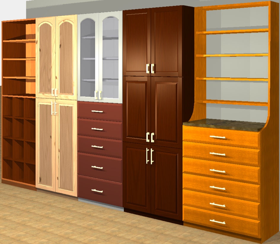 Detail Blueprint for a Pantry + 3D Drawings + FREE Consultation With ...