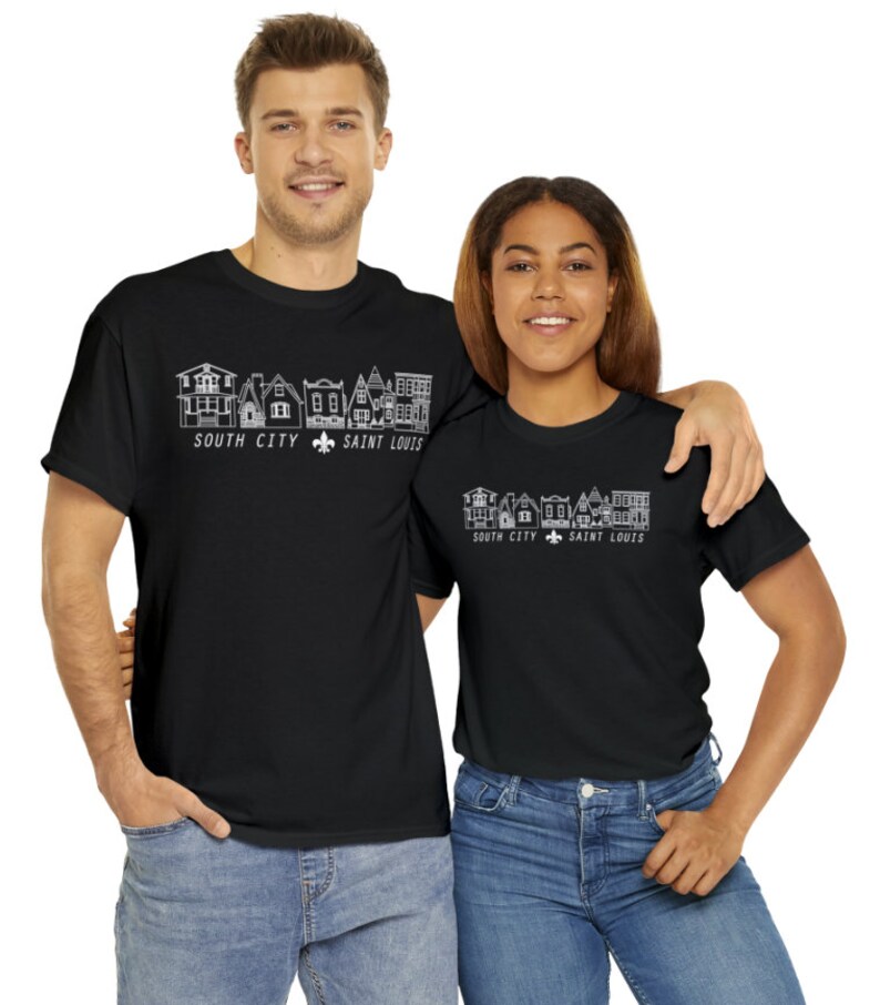 GILDAN- South City Saint Louis Shirt, Saint Louis T-shirt, Saint Louis ...