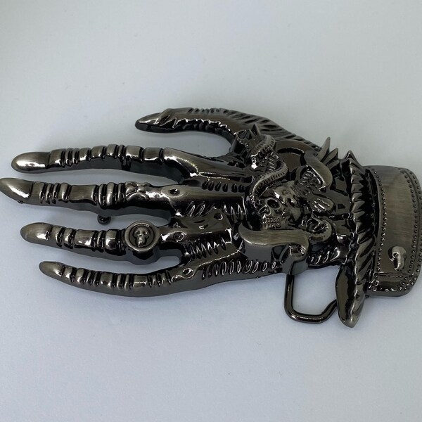 Skeleton Hand Belt - Etsy