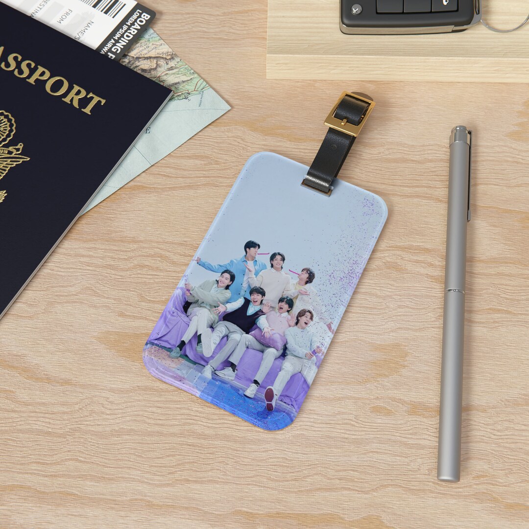 BTS Luggage Tag Bts Merch Army Merch Kpop Merch Korean - Etsy