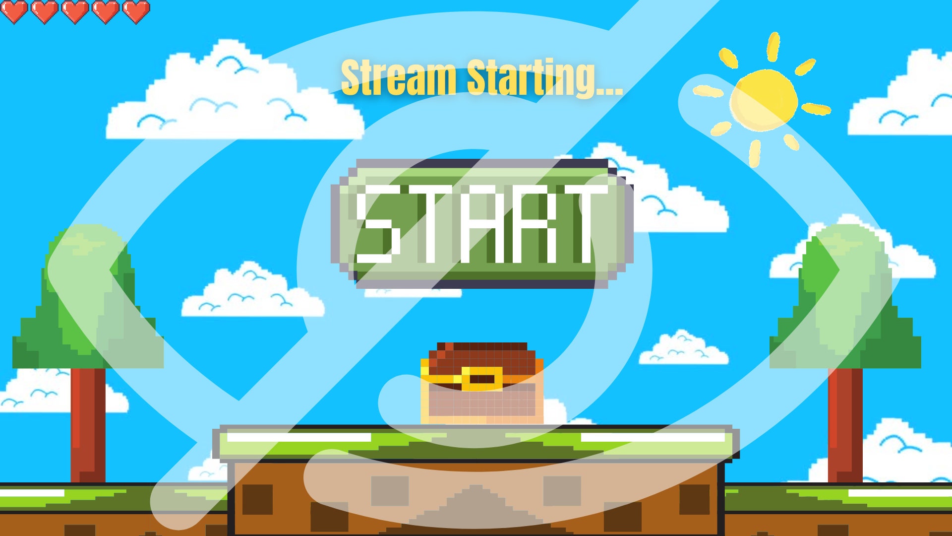 Animated Retro Video Game Starting Soon Screen - Etsy