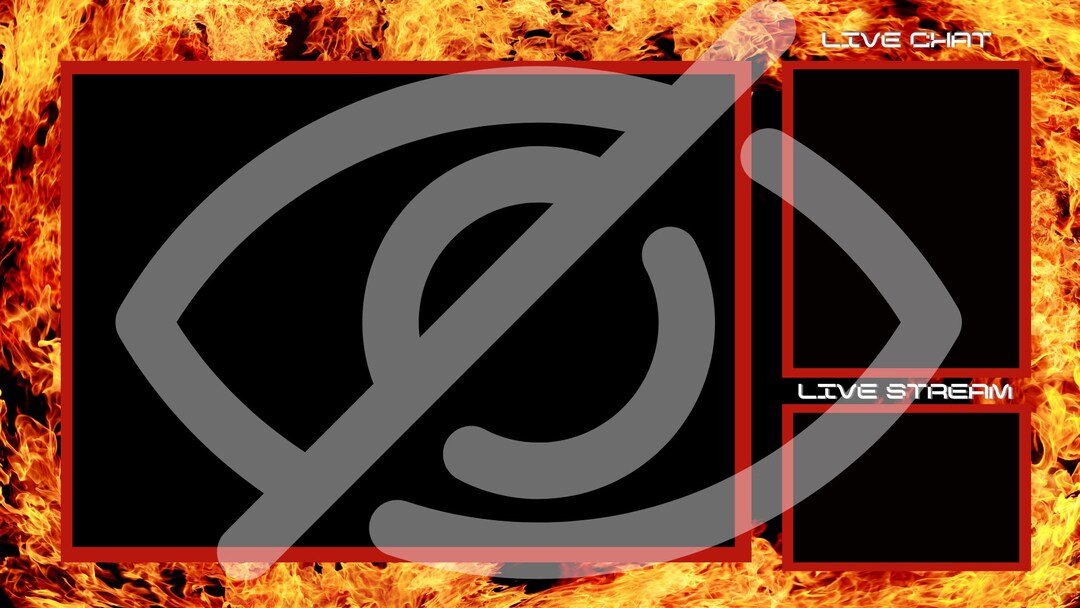 Fire Streaming Overlay - Etsy