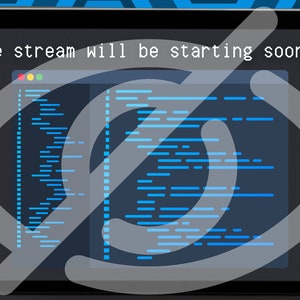 Animated Computer Themed Starting Soon Screen/ Twitch Overlay/ Animated ...