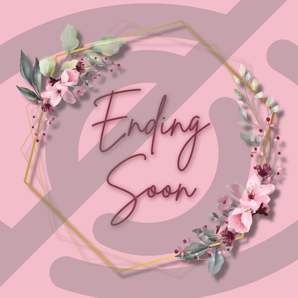 Floral Ending Soon - Etsy