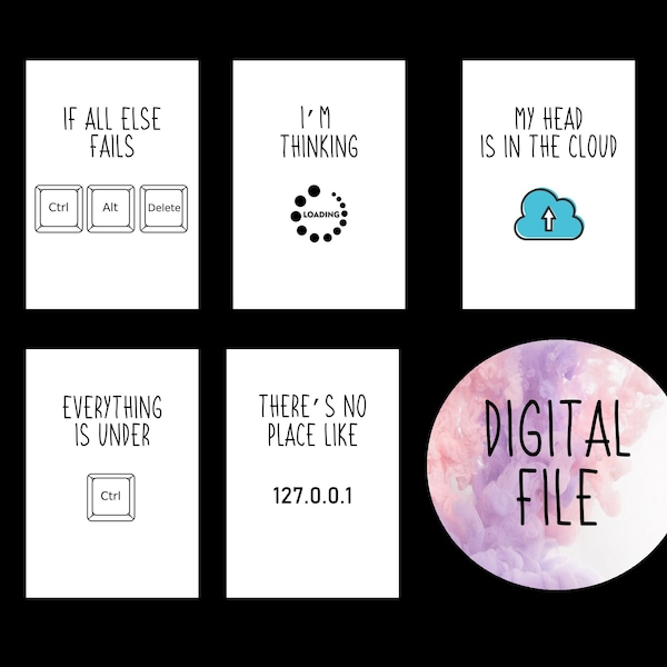 Technology Office Decor - Etsy