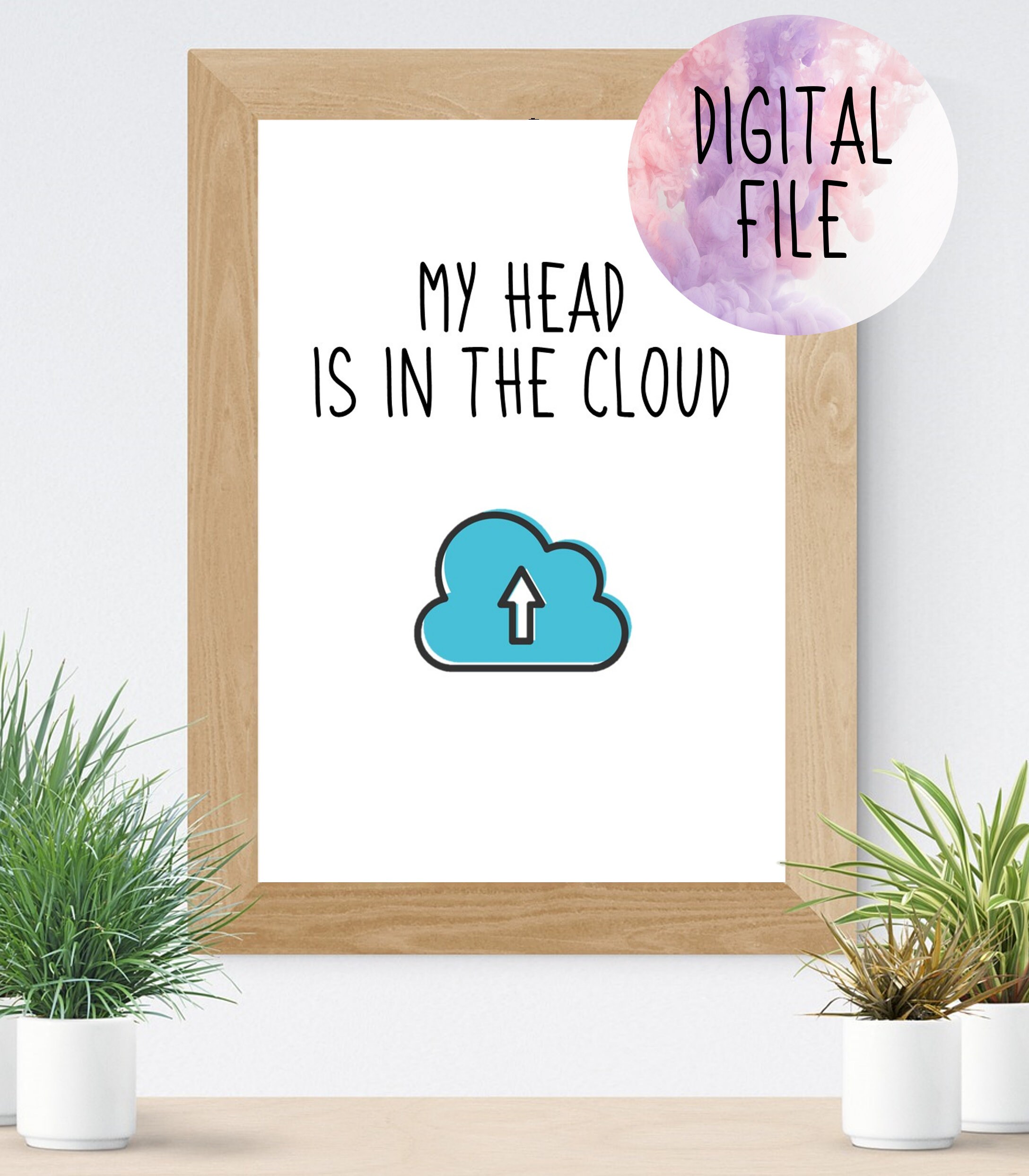Computer Science IT Technology Classroom Office Decor Digital Printable ...