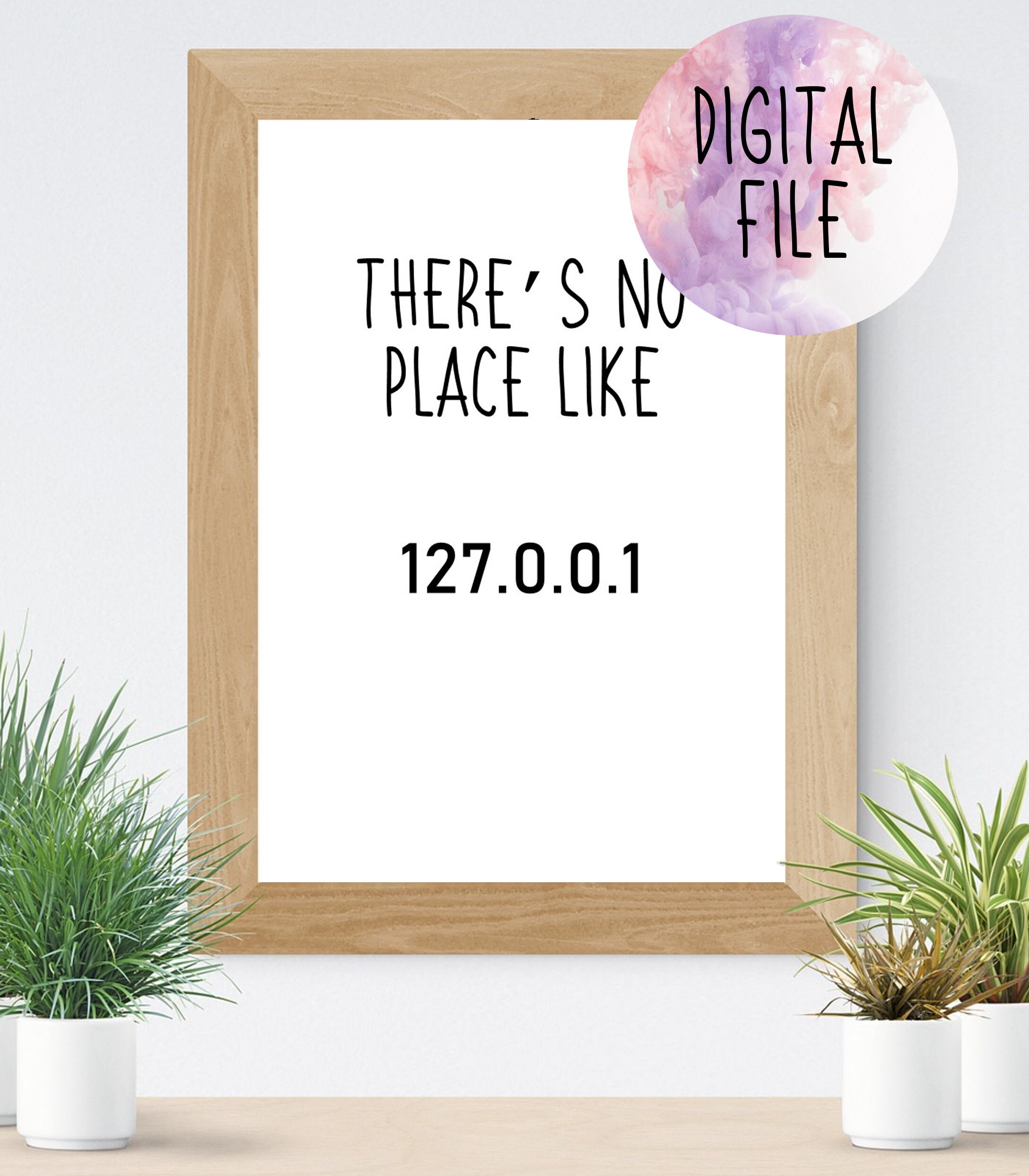 Computer Science IT Technology Classroom Office Decor Digital Printable ...