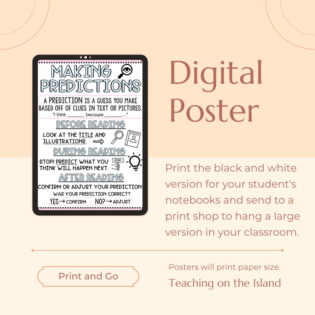 Making Predictions Poster