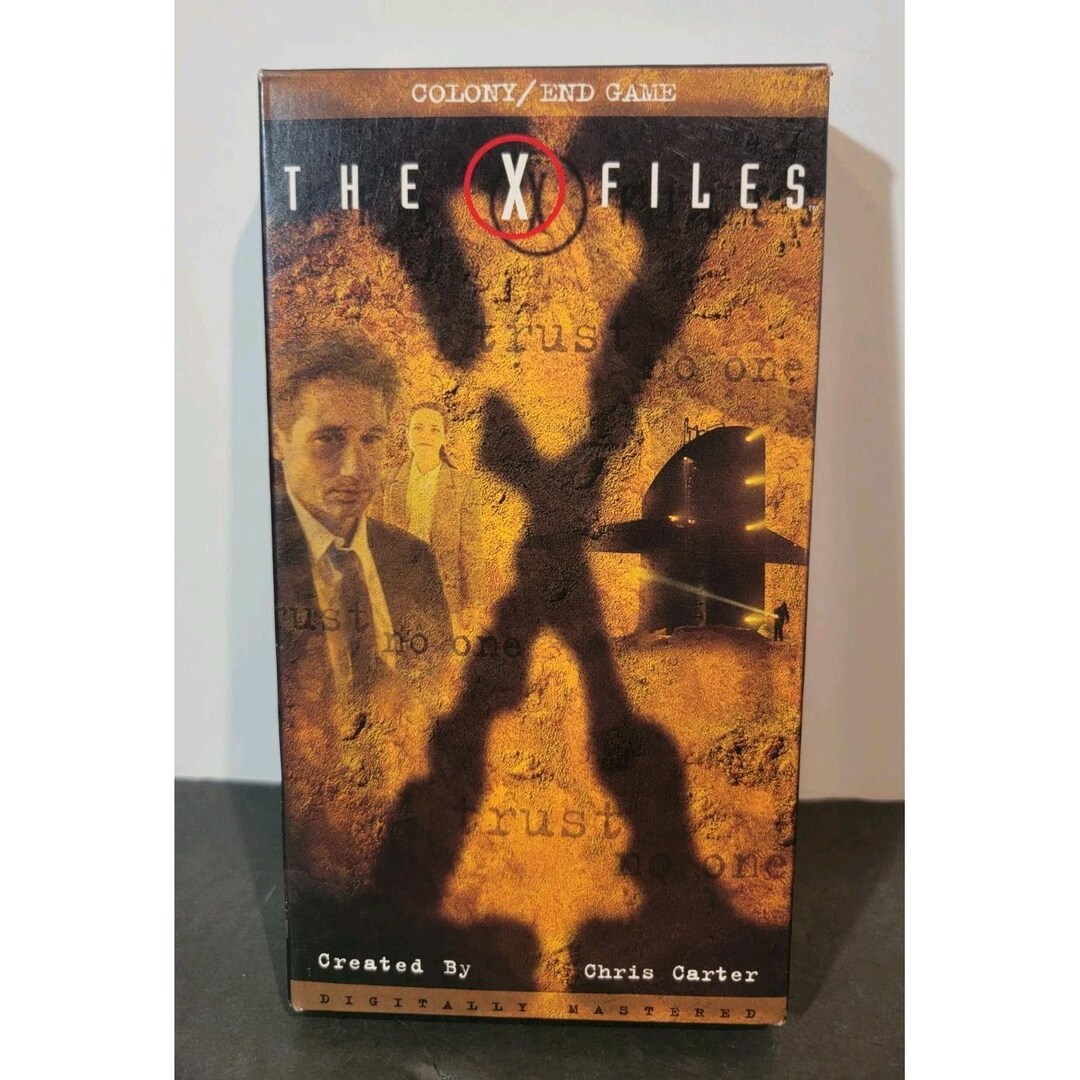1997 the X-files - Colony/end Game VHS Tape With (2) Promo Art Cards - Etsy