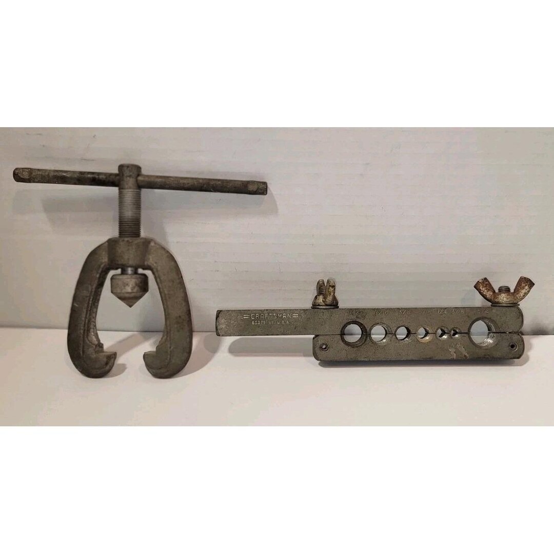 Vintage Sears Craftsman Tools Copper Tube Flaring Tool 55371 Made in ...