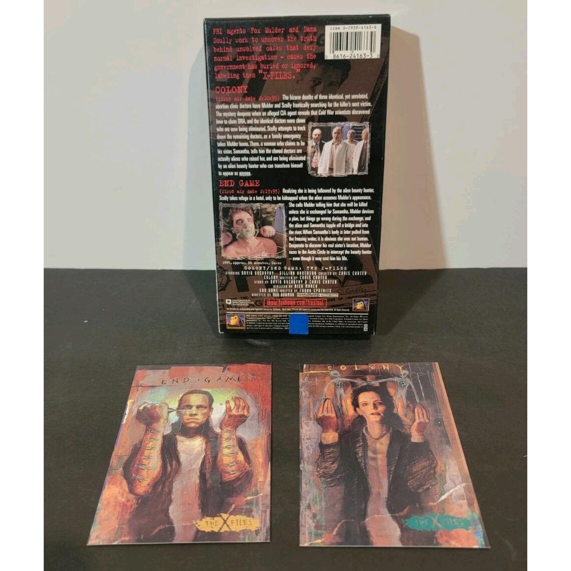 1997 the X-files - Colony/end Game VHS Tape With (2) Promo Art Cards - Etsy