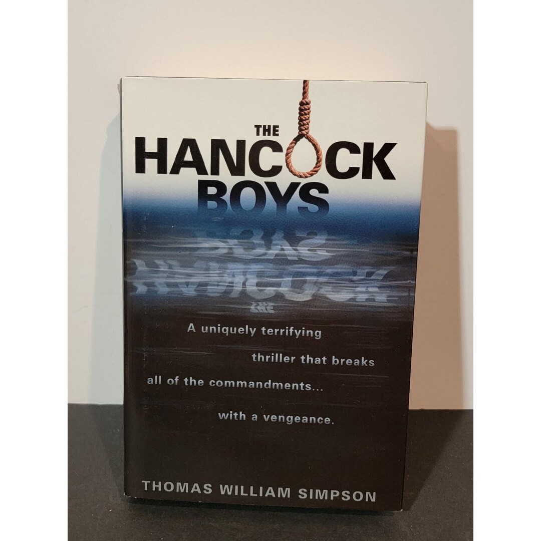 The Hancock Boys Thomas William Simpson 2000 Thriller Bantam - Etsy