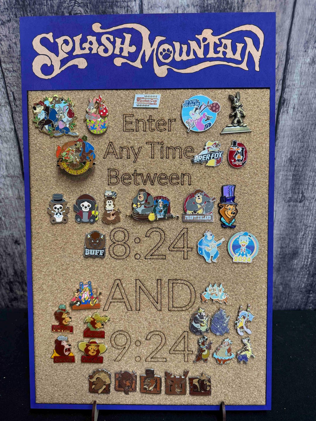 Retro Disney Fastpass Pin Board | 11.3” X 18” | Customizable - Etsy