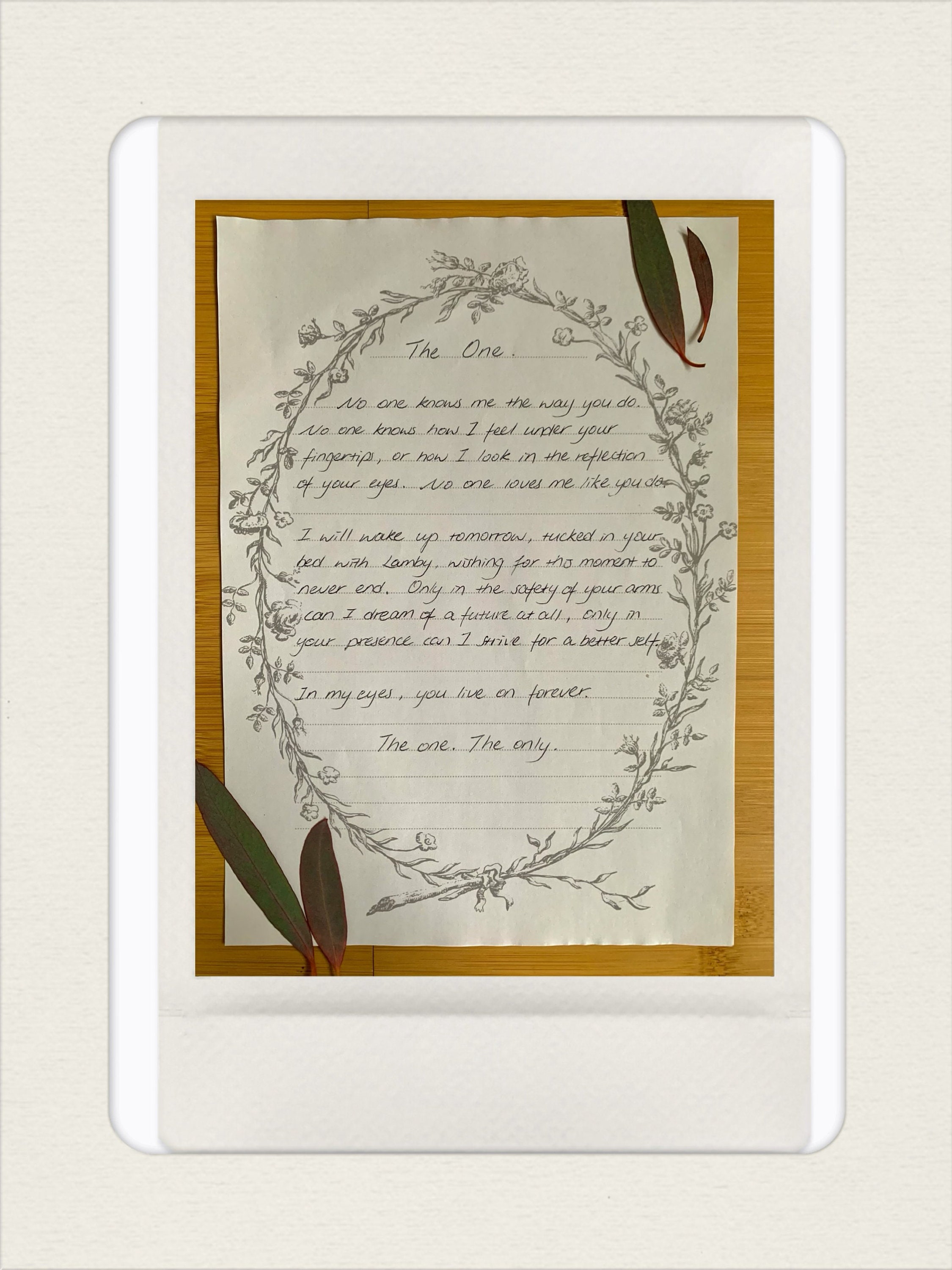 Digital Letter Template - Etsy