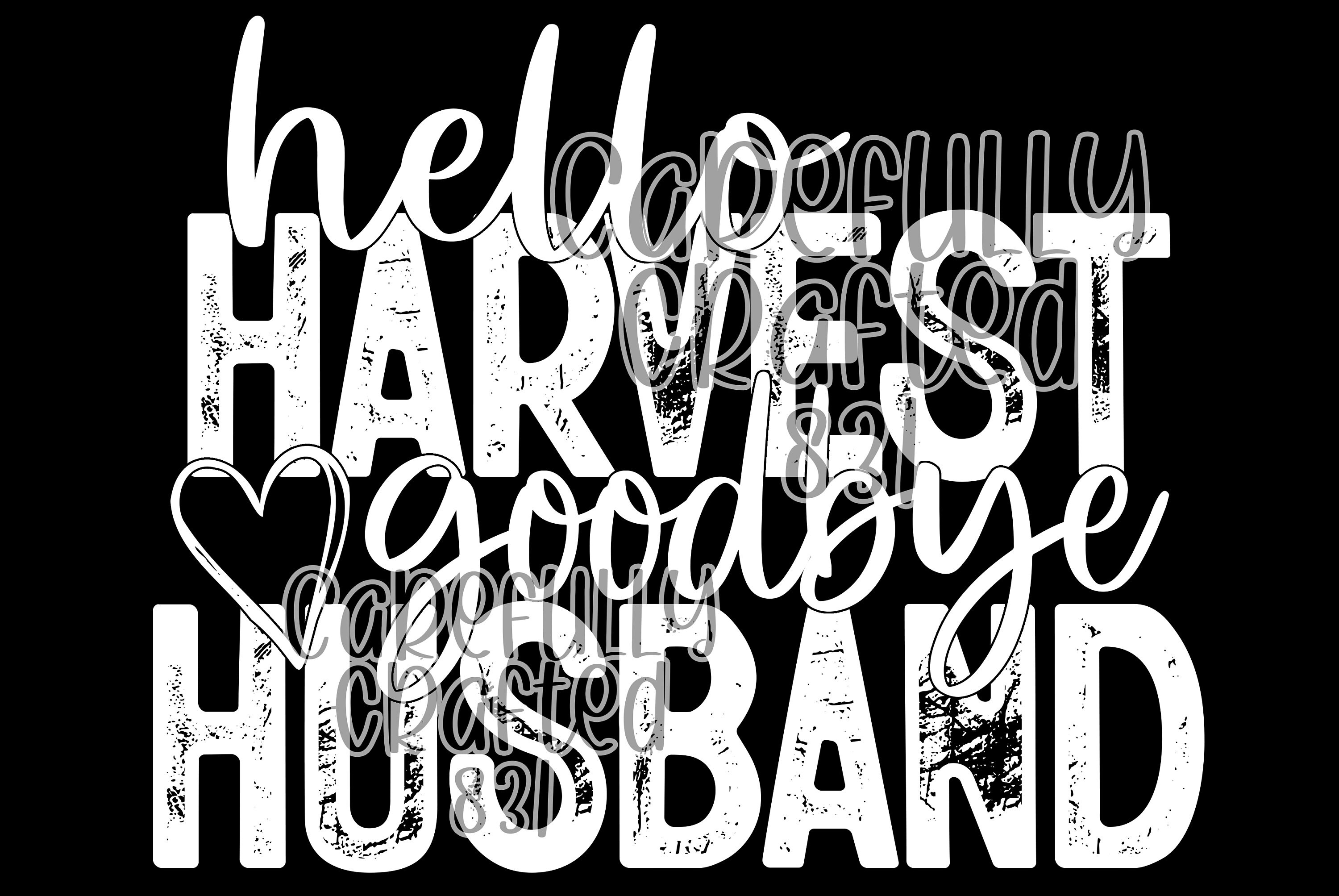 Hello Harvest Goodbye Husband PNG 300DPI File / Fall Yall Pumpkin ...