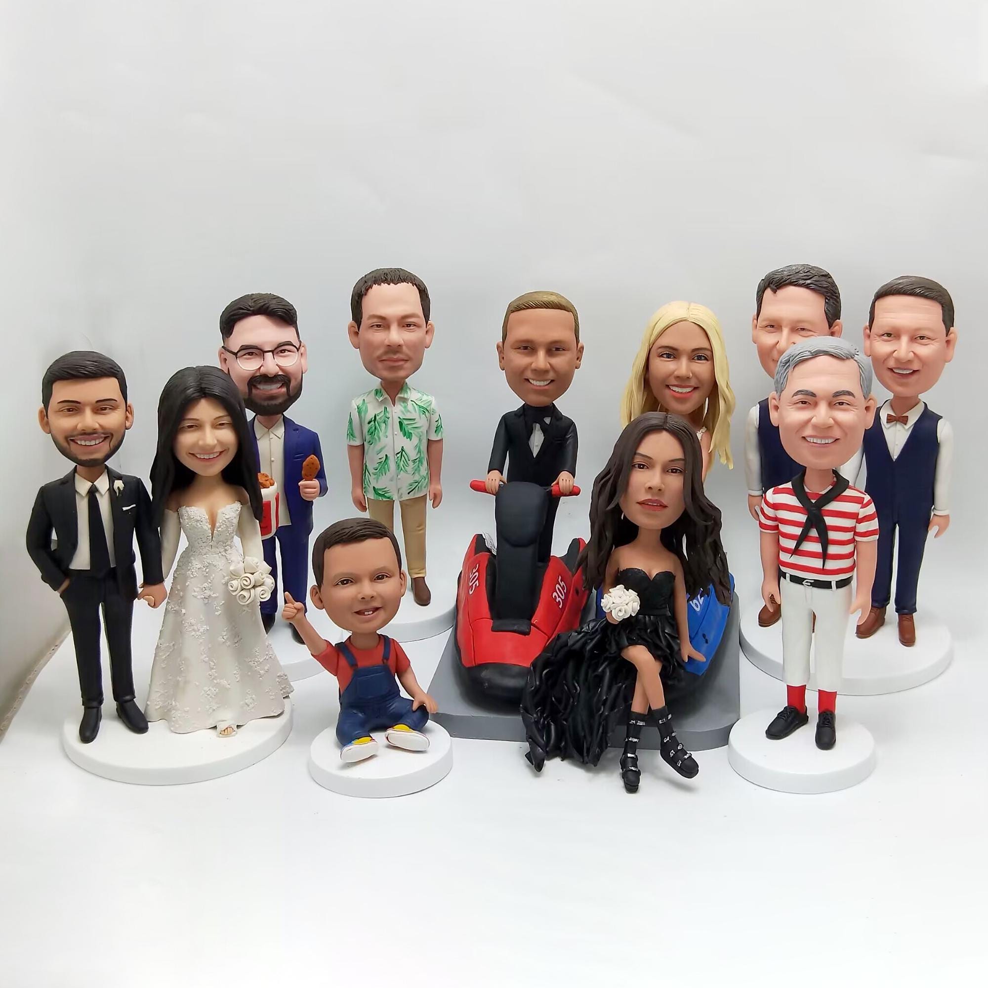 Custom Bobbleheads Kids,personalized Kids 1st Year Anniversary ...