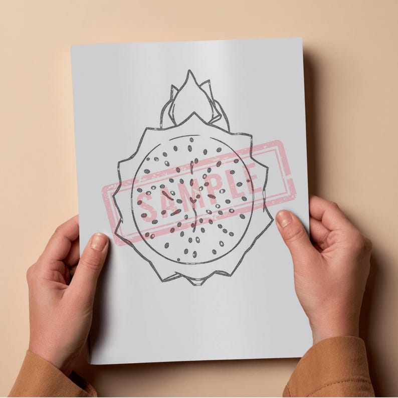 Fruits Vegetables Tracing Coloring Pages – Single Object Activity ...