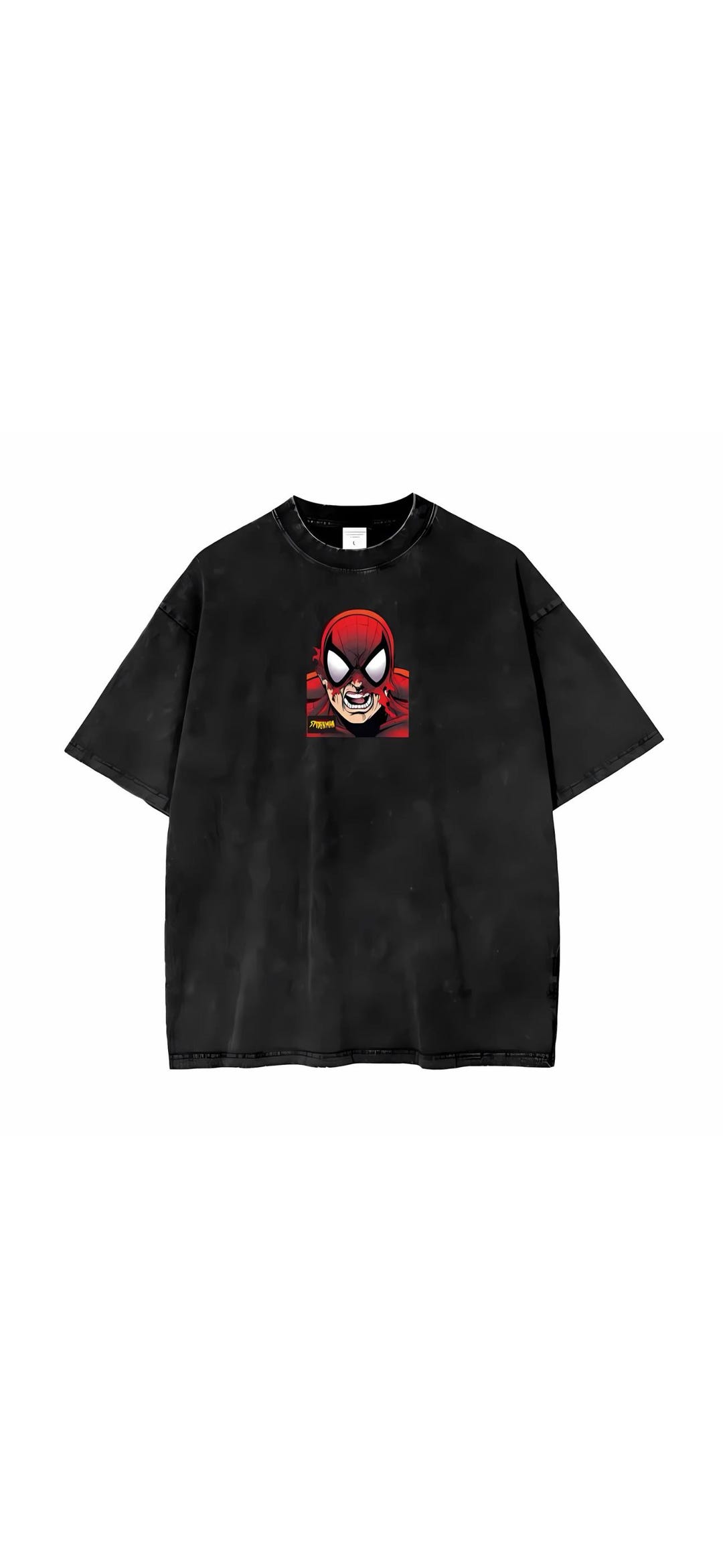 Spider-man Ripped Mask Vintage Wash Unisex T-shirt in Multiple Colors ...