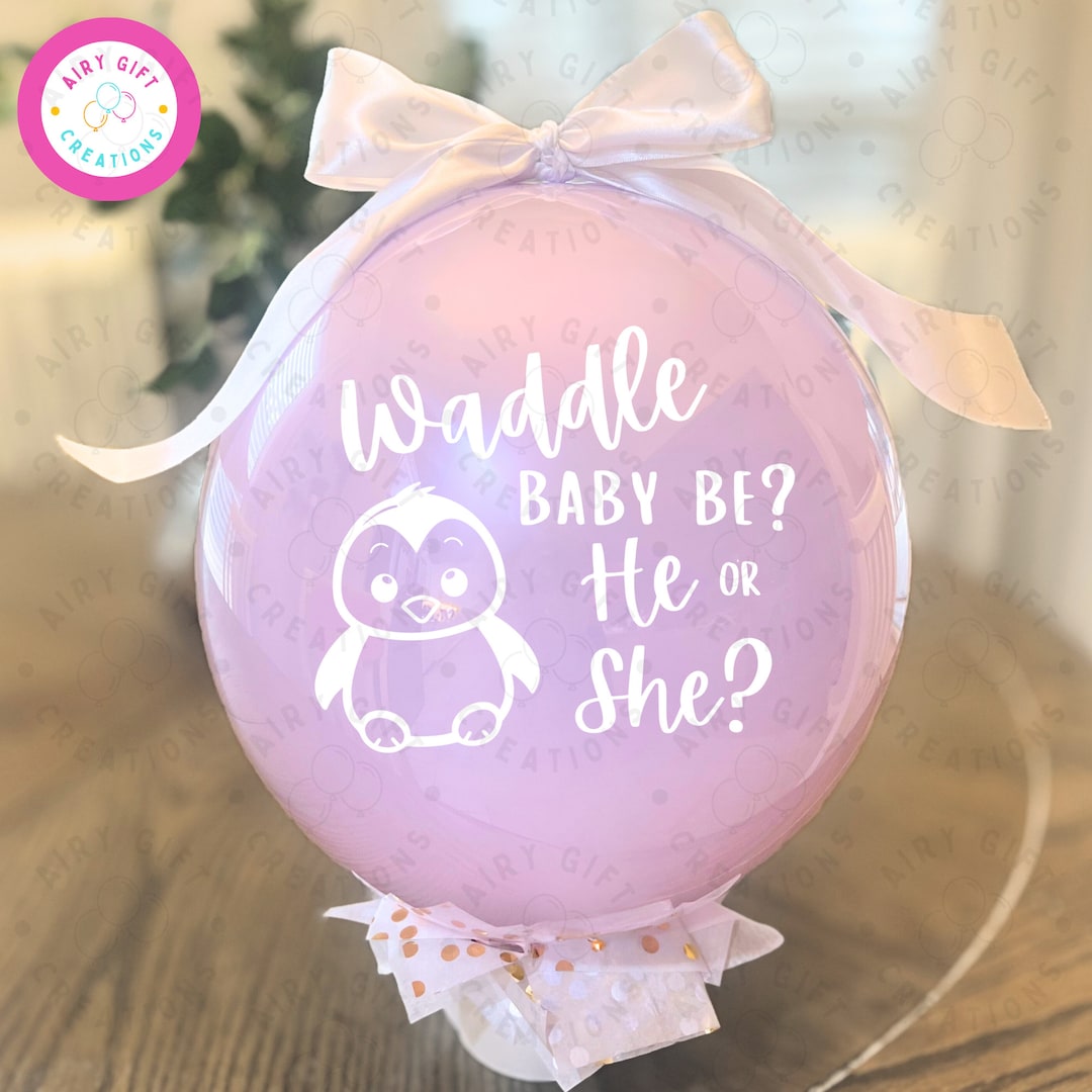 Waddle Baby Be, Penguin Themed Perfect Indoor Gender Reveal Party ...