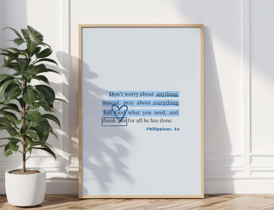 Modern Christian Art Christian Wall Art Printable Scripture Wall Art ...