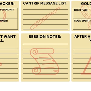 Dnd Daily Planner, Digital Download, Printable - Etsy