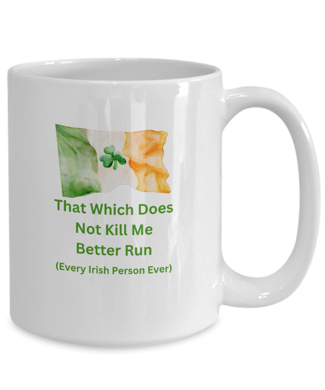 Irish Sayings Irish Pride Irish Mug Flag of Ireland Four Leaf Clover ...