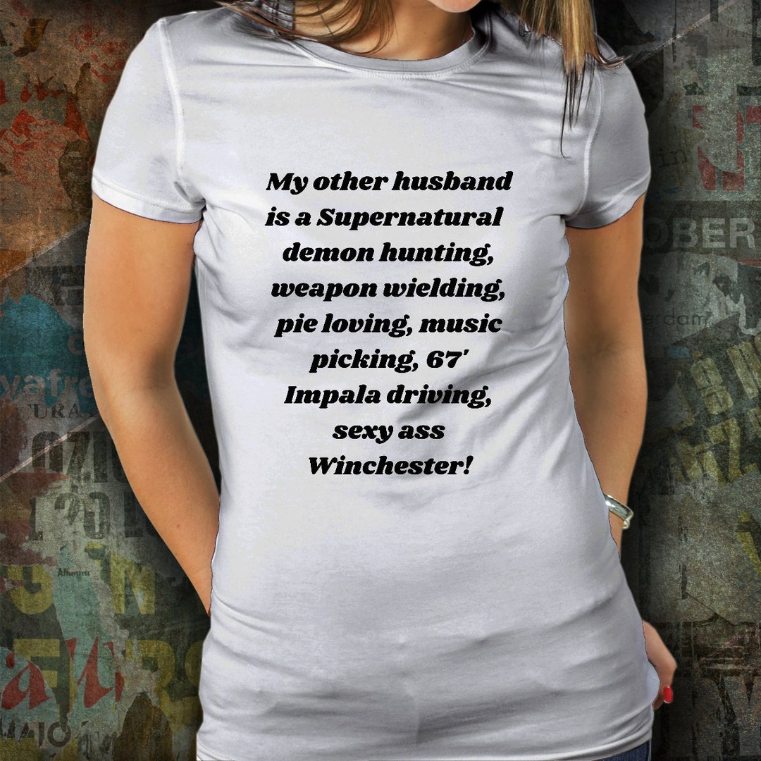 Dean Winchester Shirt Jensen Ackles Fan Dean Winchester Gift for Dean ...