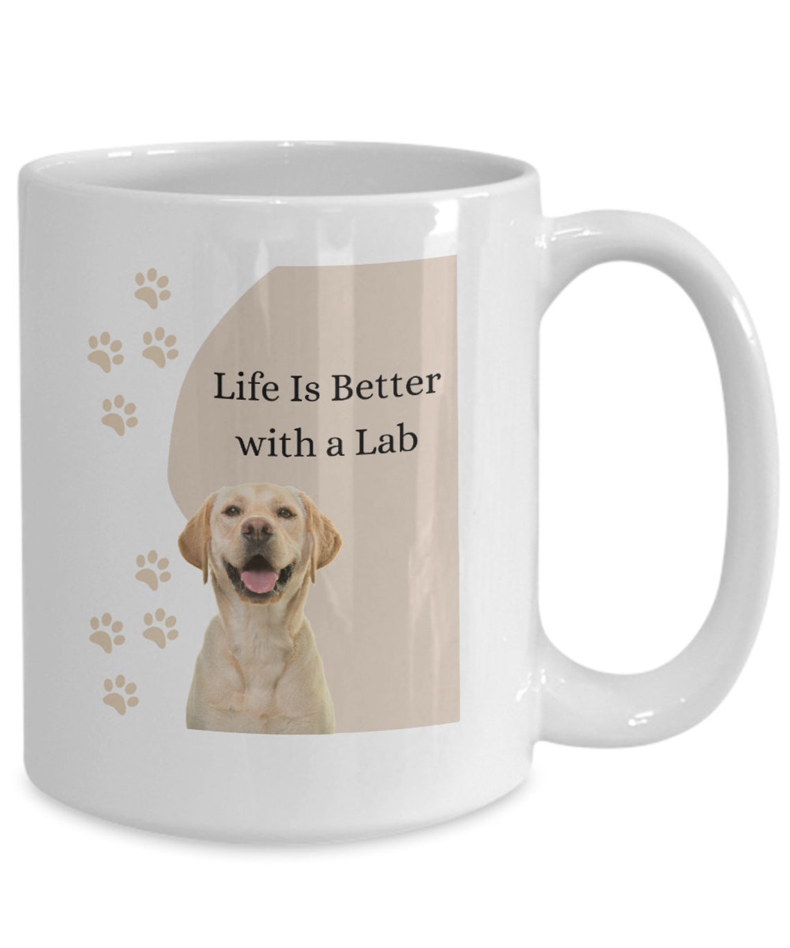 Lab Gift for Labrador Lovers Labrador Retriever Mug Yellow Lab Mug Lab ...