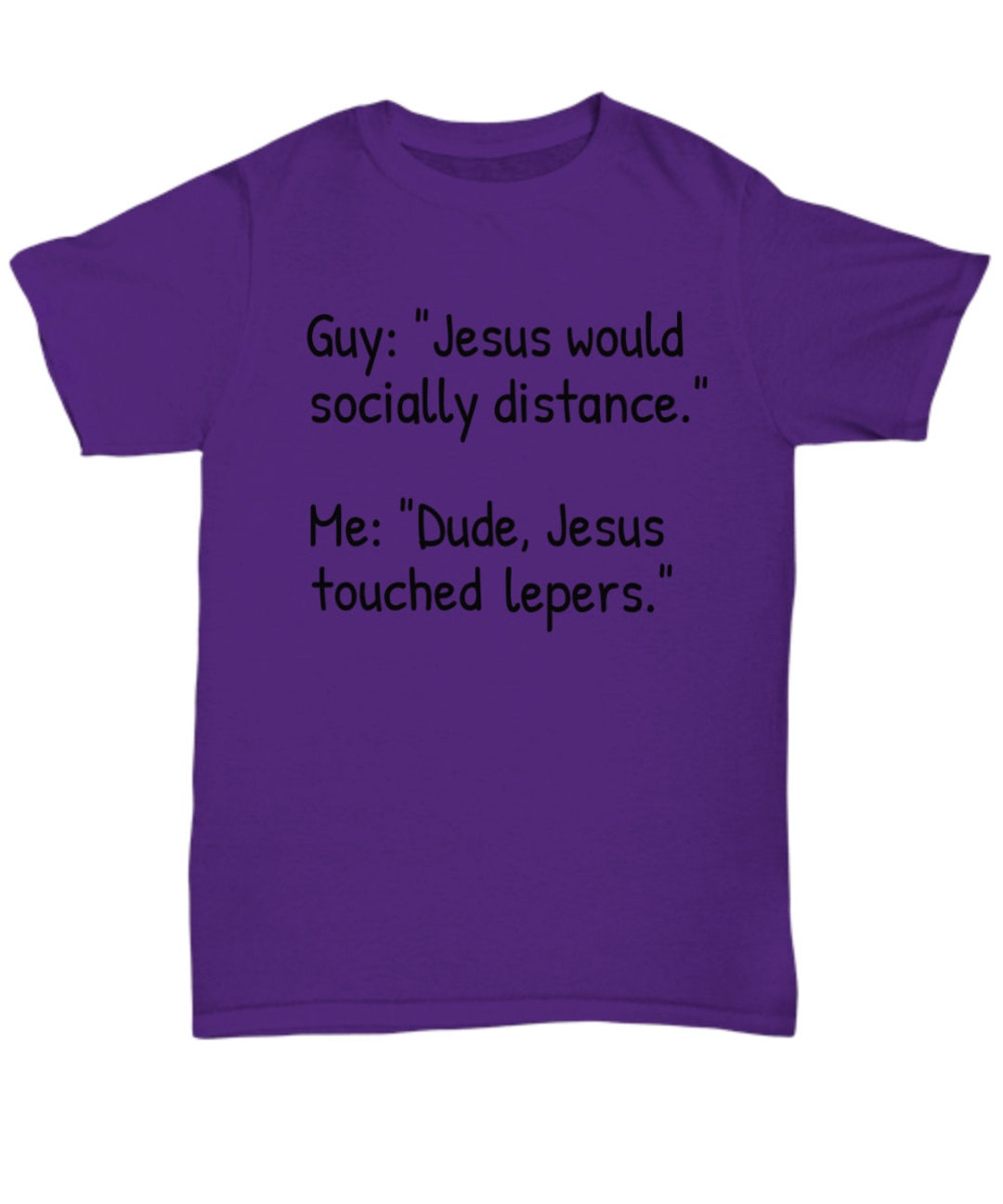 Jesus Touched Lepers T-shirt, Funny T-shirt, Humorous T-shirt - Etsy