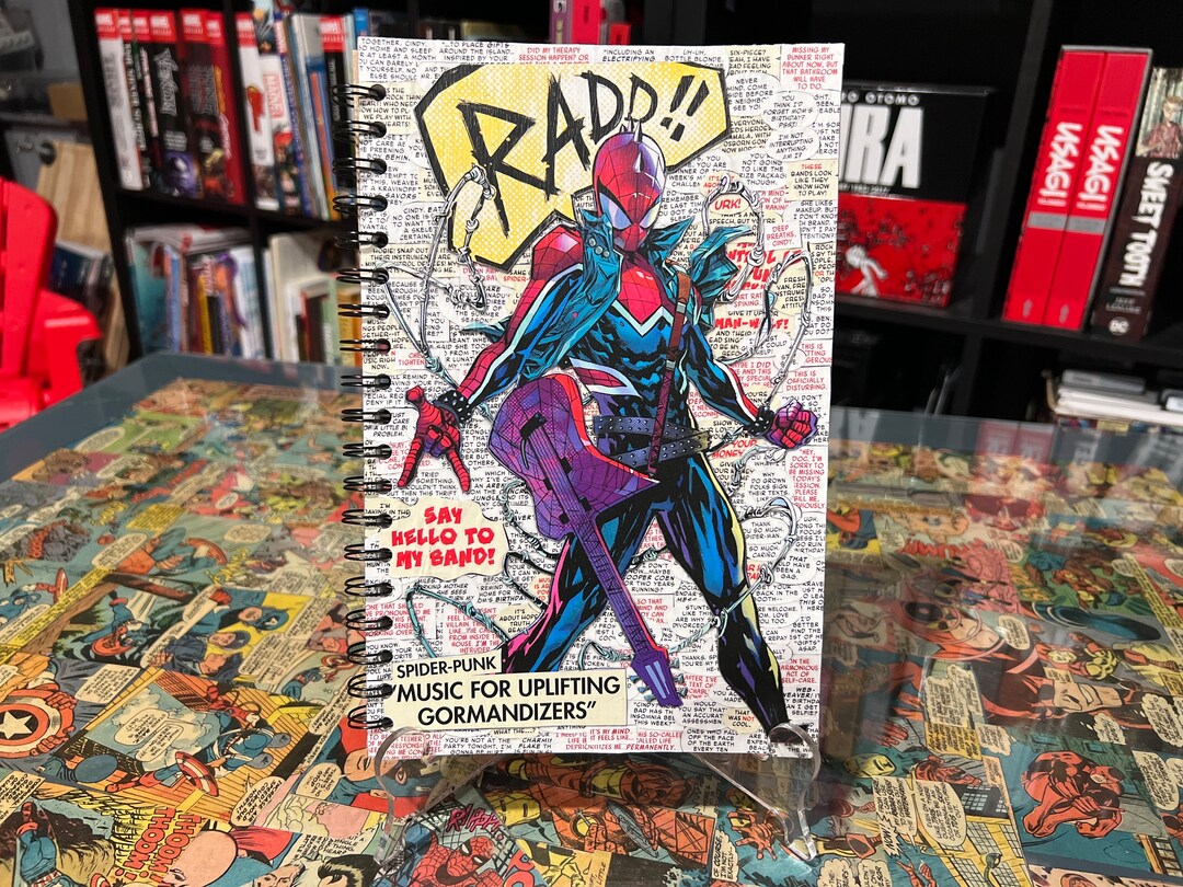6.5 X 10 in Spider Punk Sketch Book Perfect Gift for - Etsy