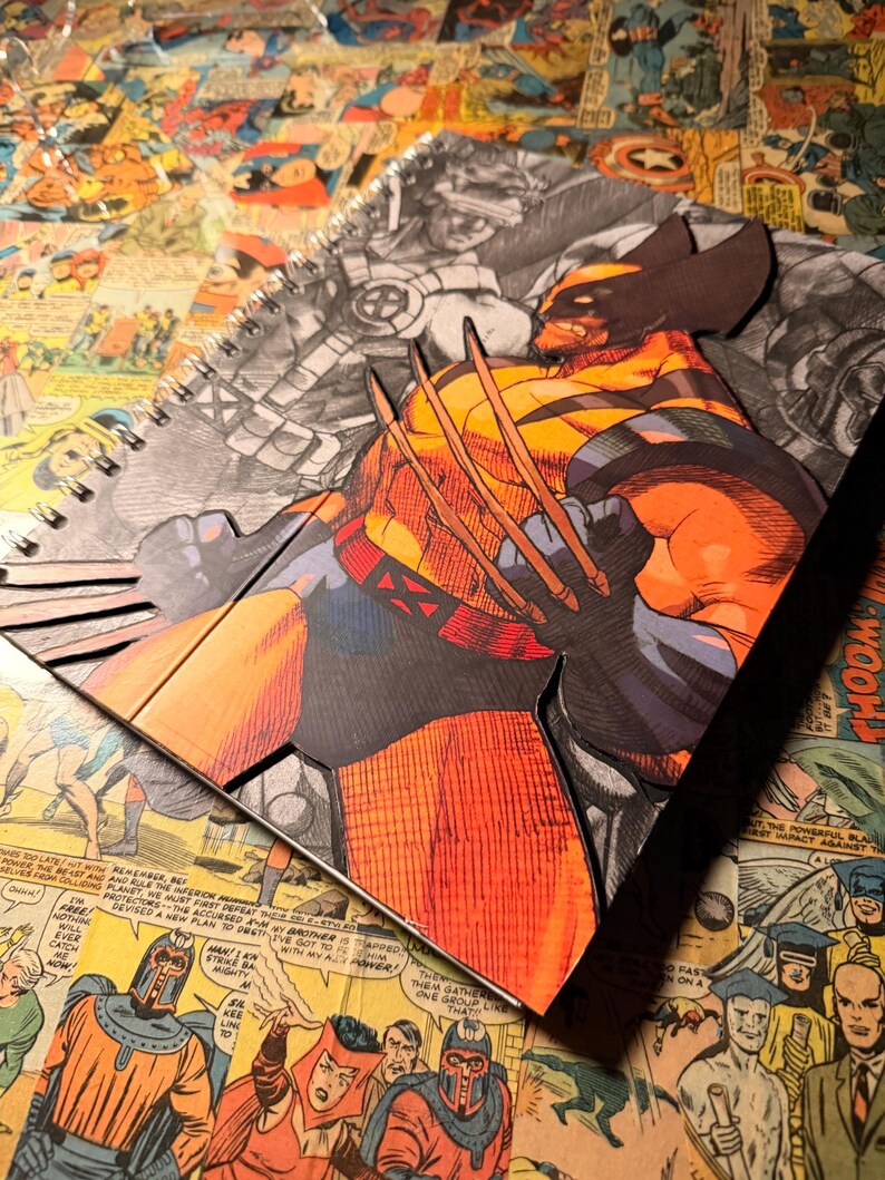 OOAK Handmade Wolverine Sketchbook Marvel Vs Capcom Kith Packaging ...