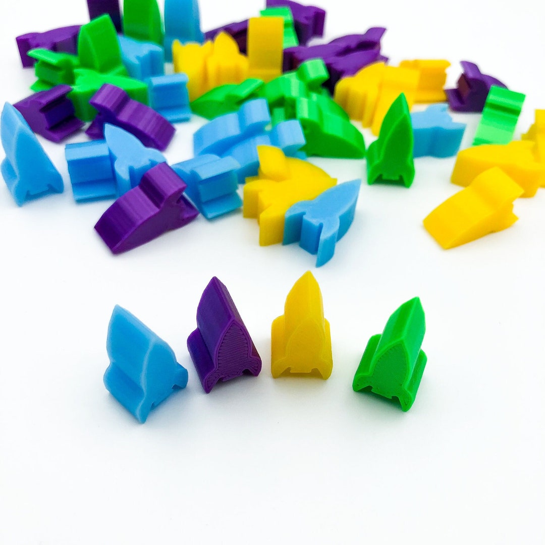 Meeple Spaceships / Space Ships - Figures / Board Games - 3d Printing ...