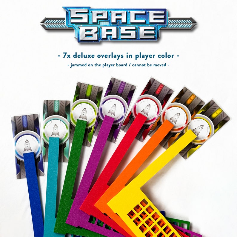 Space Base – 3D Deluxe Playerboard Overlay Set (21 Pcs) - Etsy