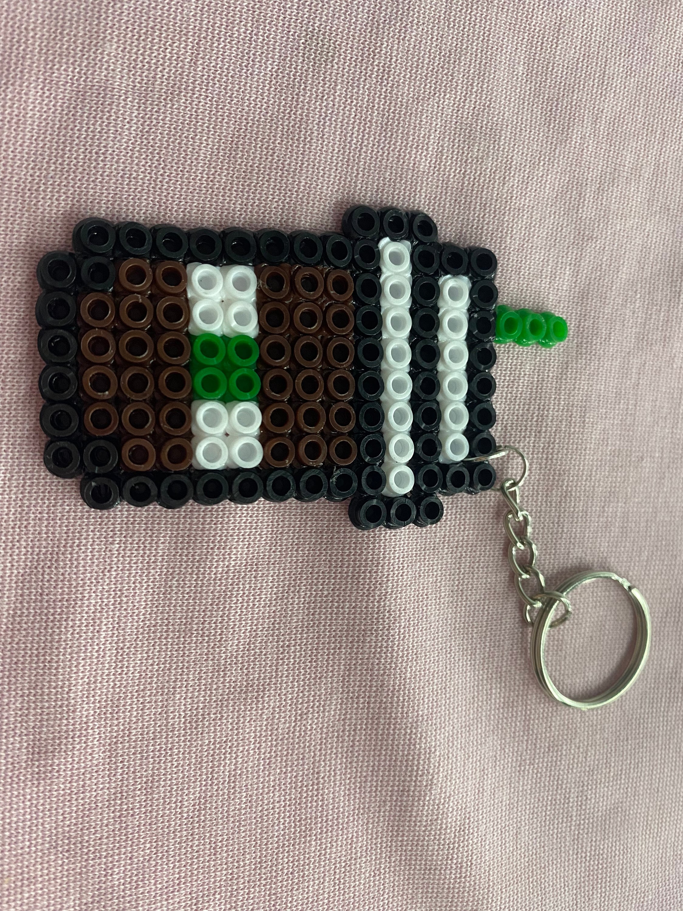 Hama Beads Key Rings - Etsy UK