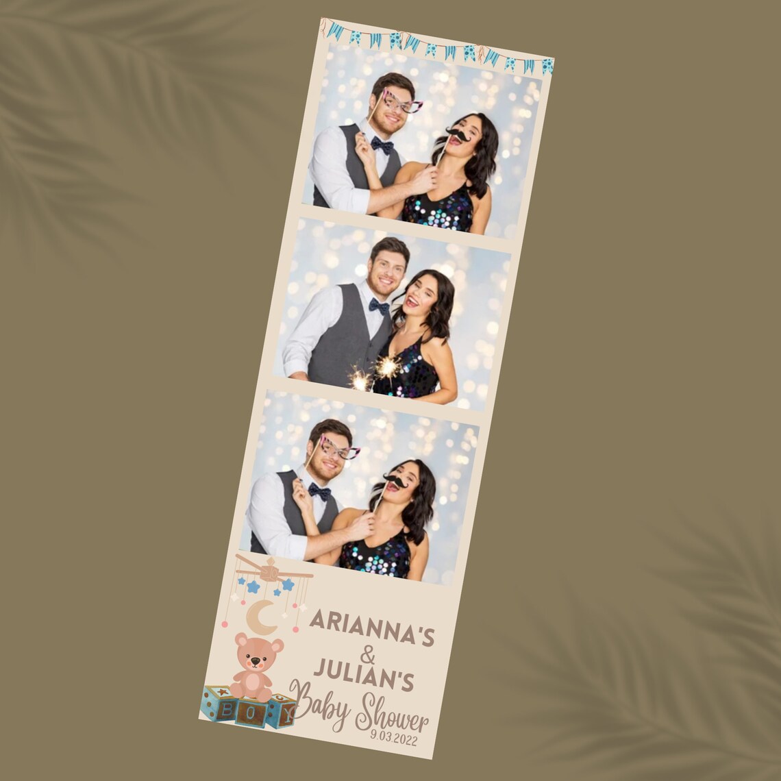 Custom Photo Booth Template Design, Custom Digital Photobooth Template ...