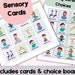 Sensory Cards/choice Board - Etsy