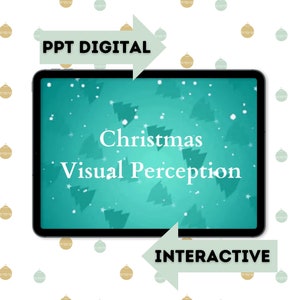 Christmas Visual Perception (digital) - Etsy