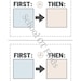 First Then & Visual Schedule - Etsy