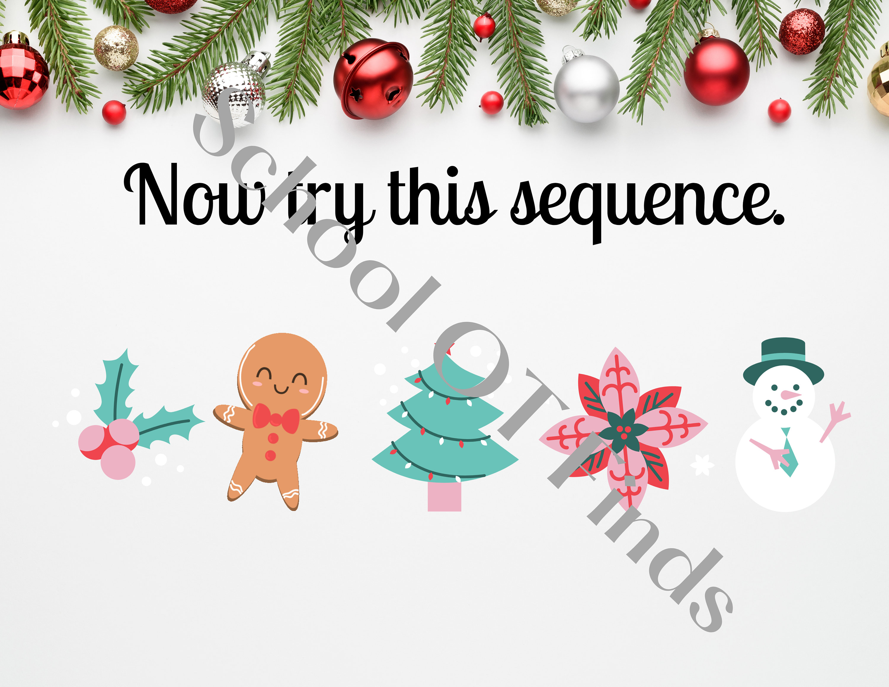 Christmas Visual Perception (digital) - Etsy