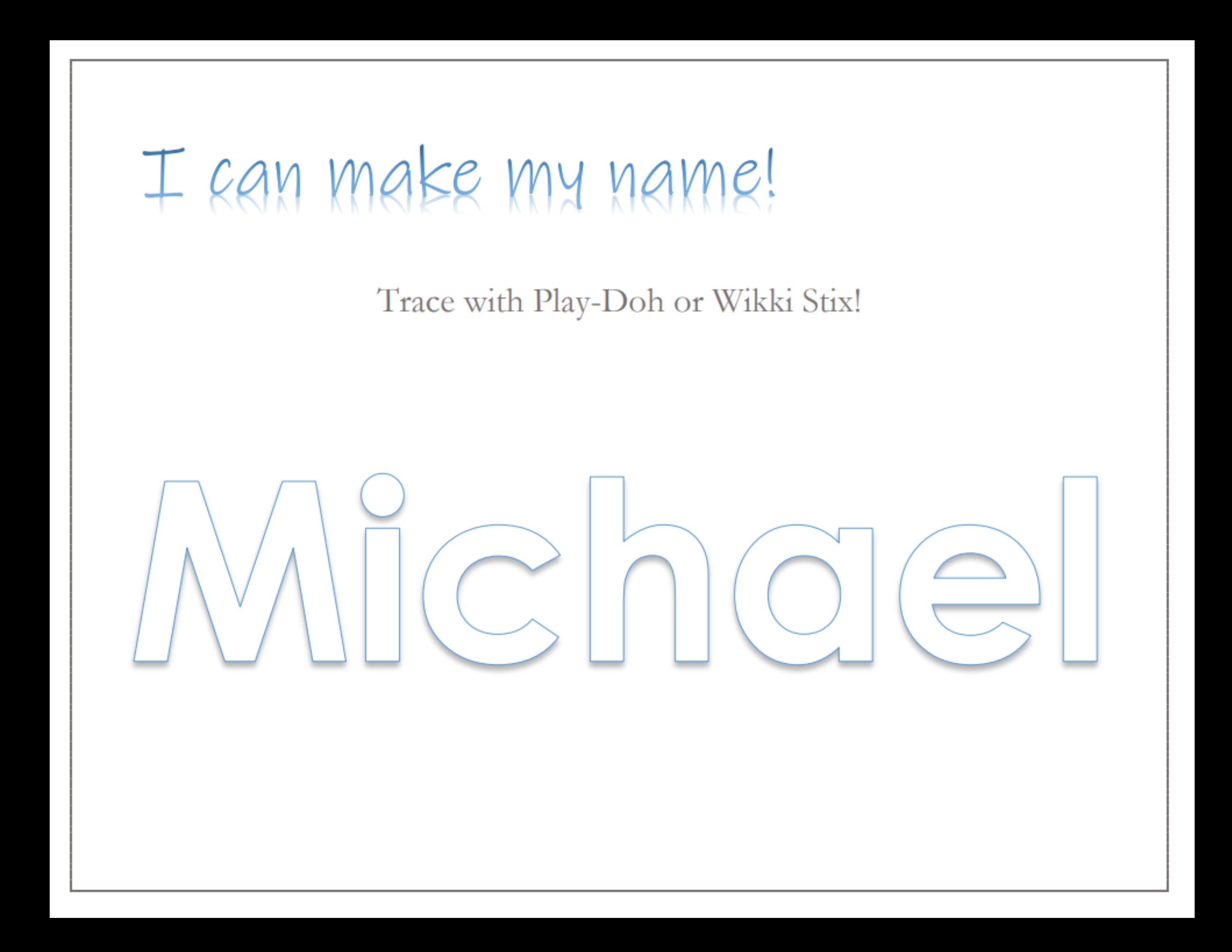 Name Writing Practice - 4 Worksheets (name Customizable) - Etsy