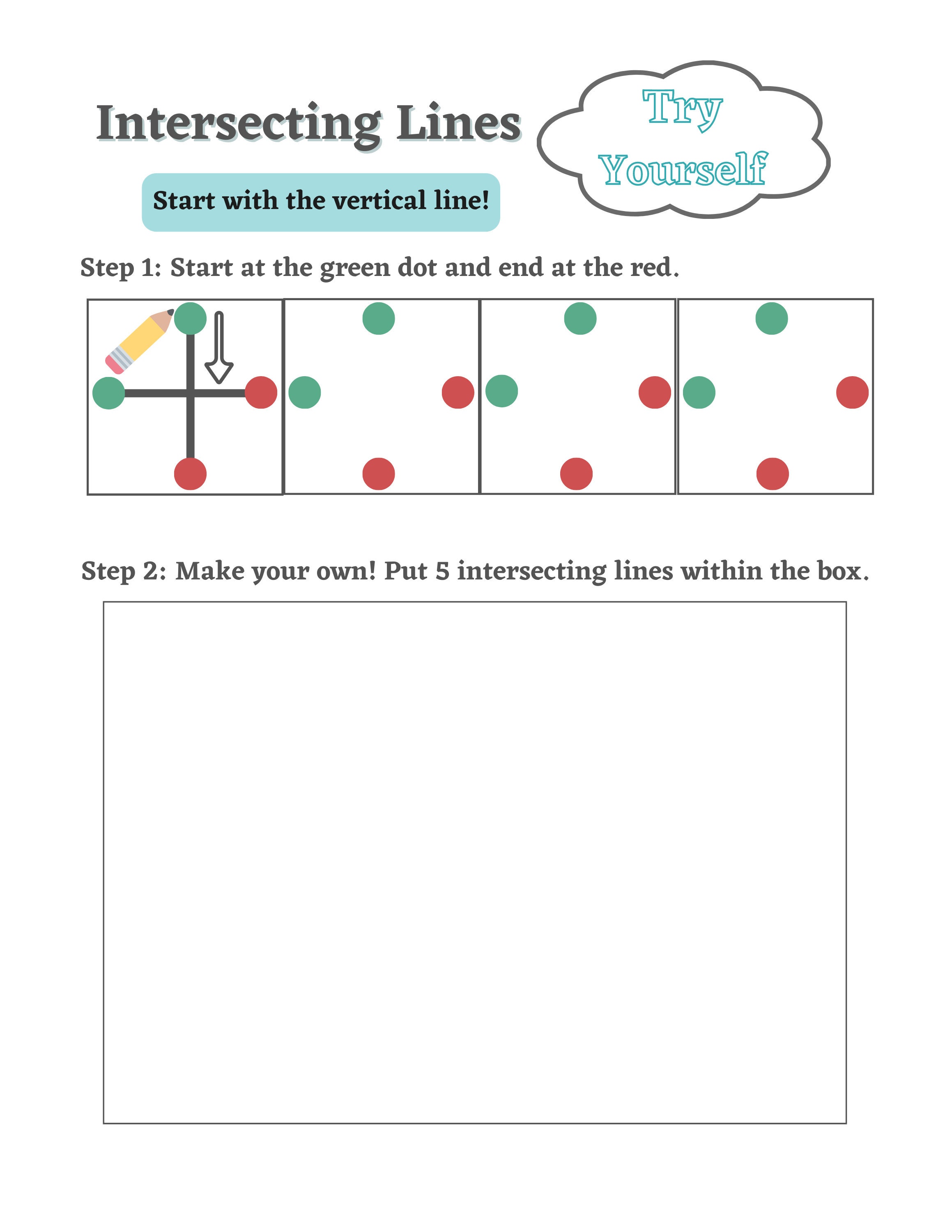 Pre-writing Strokes Packet (20 Pg) - Etsy